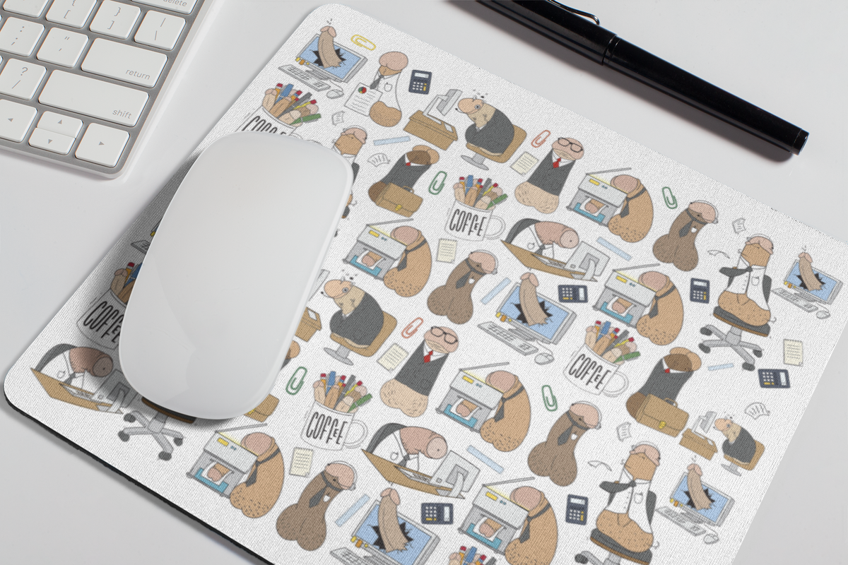Office Penis Mouse Pad – Risque Gifts